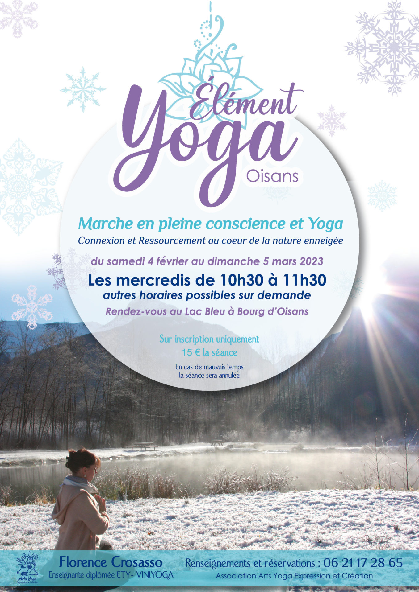 Marche en plein conscience et yoga - Mairie de Bourg d’Oisans