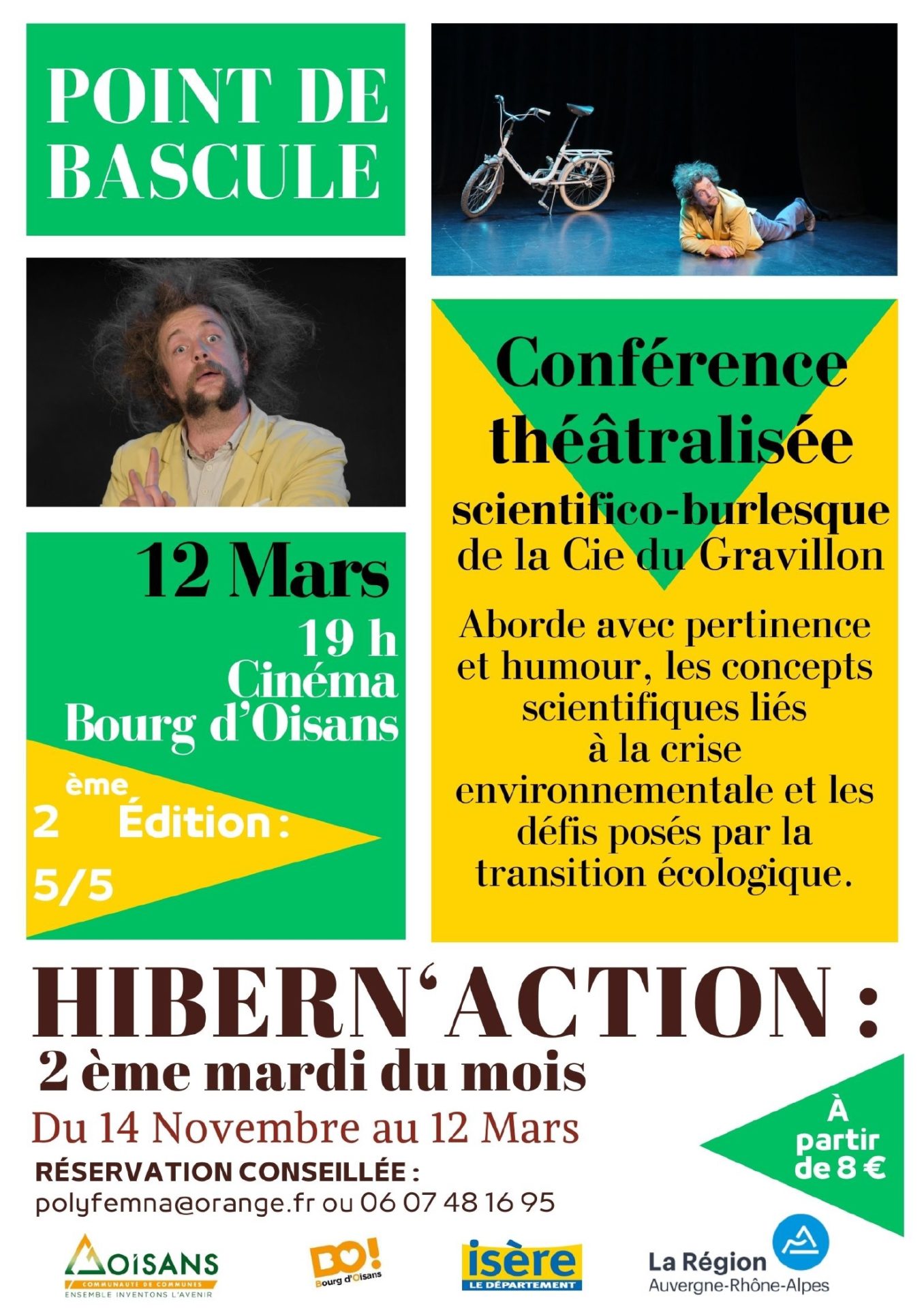 Hibern'action - Point de bascule - Mairie de Bourg d’Oisans